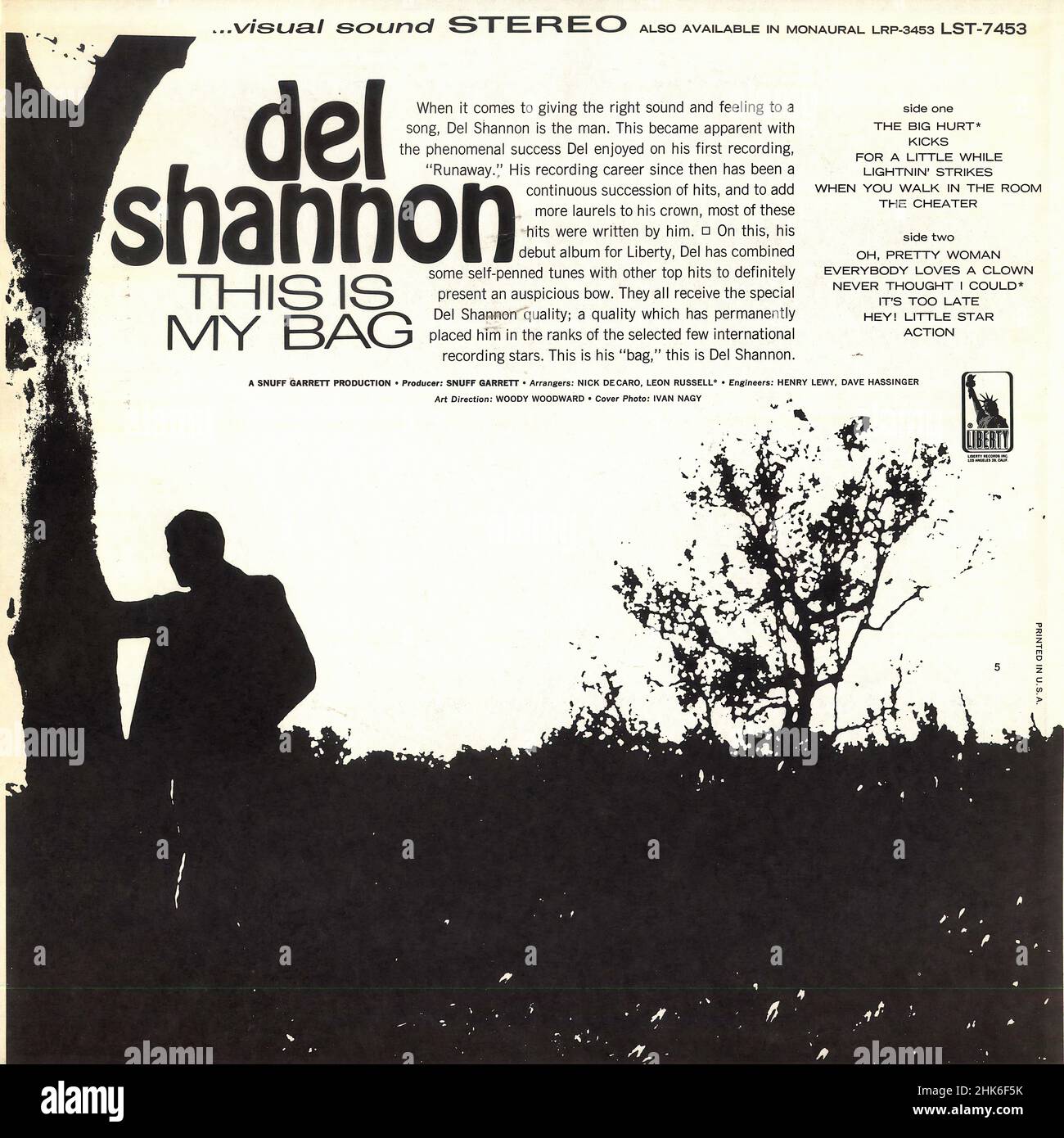 Vintage vinyl record cover - Shannon, Del - This Is My Bag - US - 1966 ...