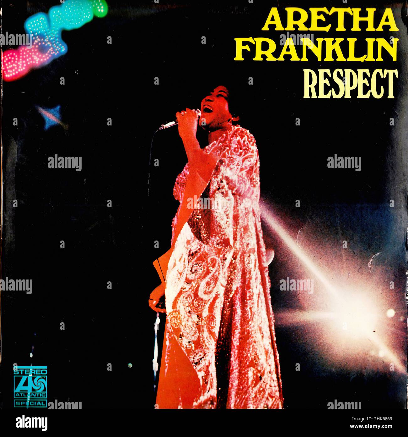 Vintage vinyl record cover - Franklin, Aretha - Respect - NL - 1967 ...