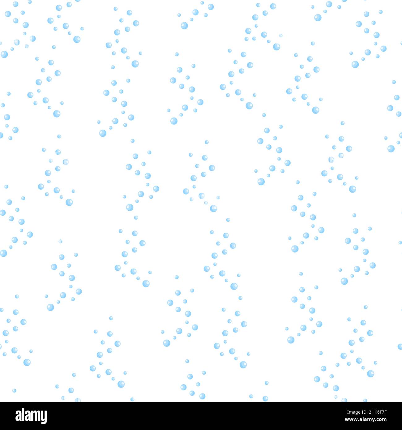 Seamless pattern bubbles isolated on white background. Flat texture of ...