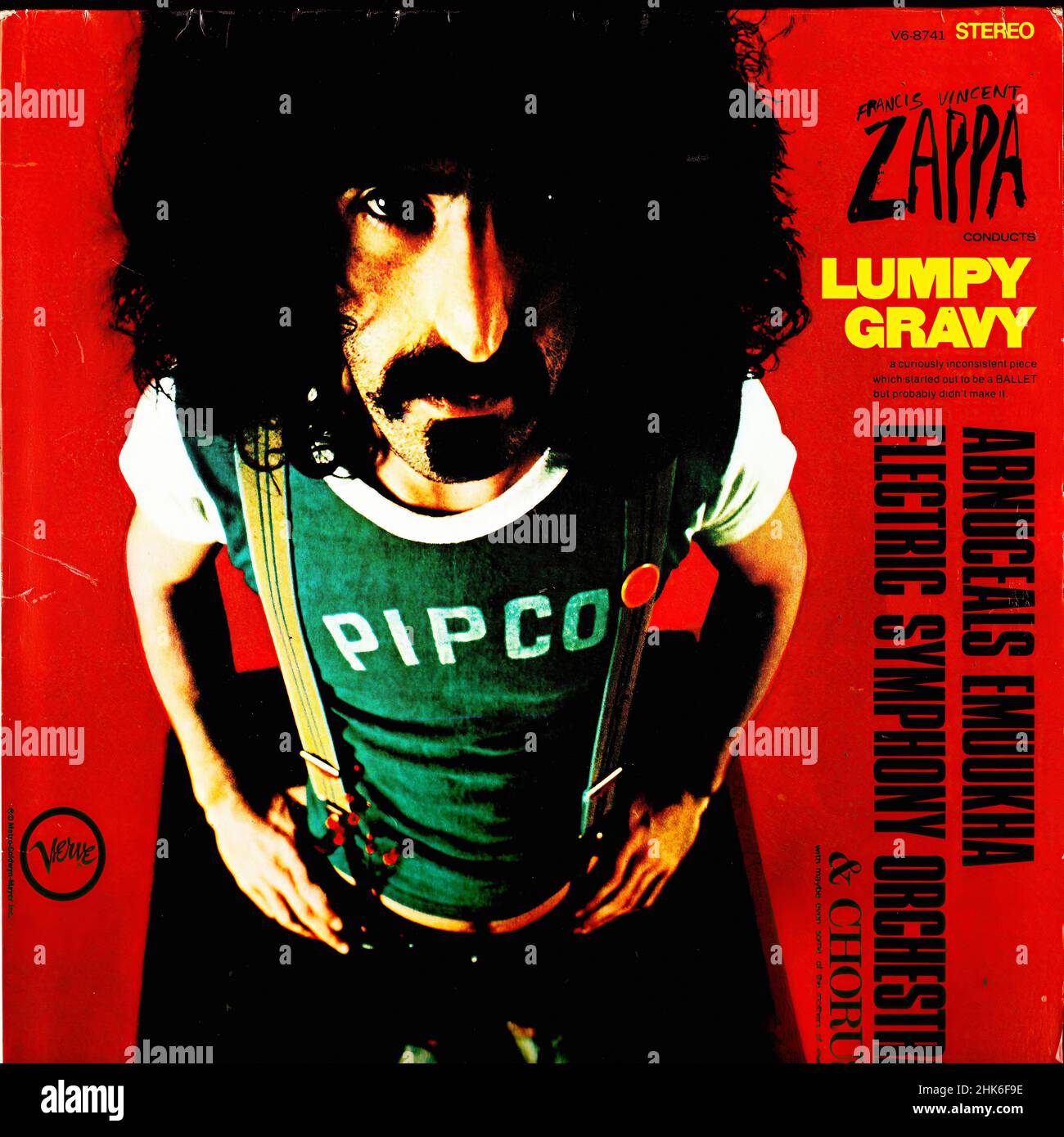 Vintage vinyl record cover - Zappa, Frank - Lumpy Gravy - D - 1968 ...