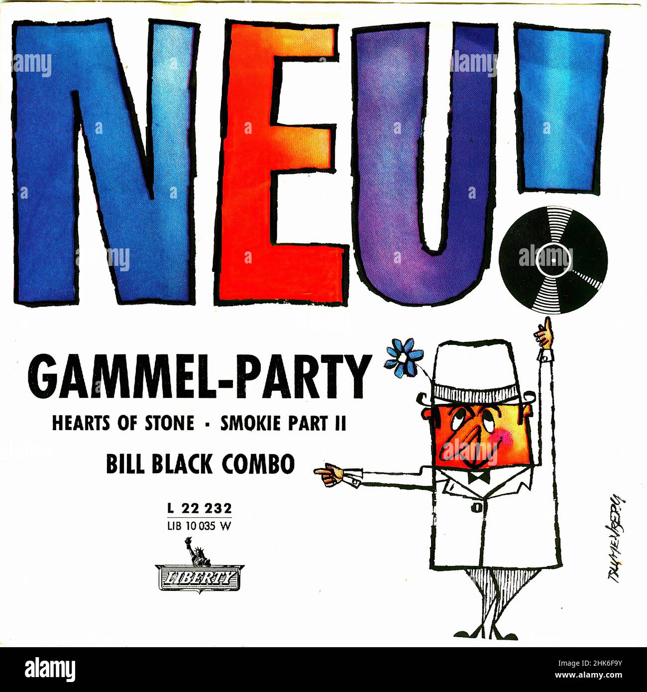 Vintage vinyl record cover - Bill Black Combo - Smokey Part I&II - D ...