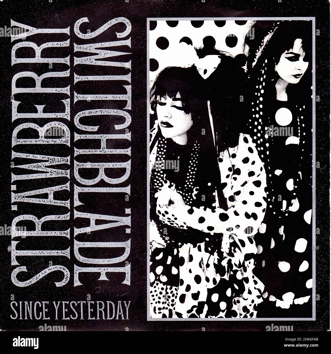 Vintage vinyl record cover - Strawberry Switchblade - Since Yesterday ...