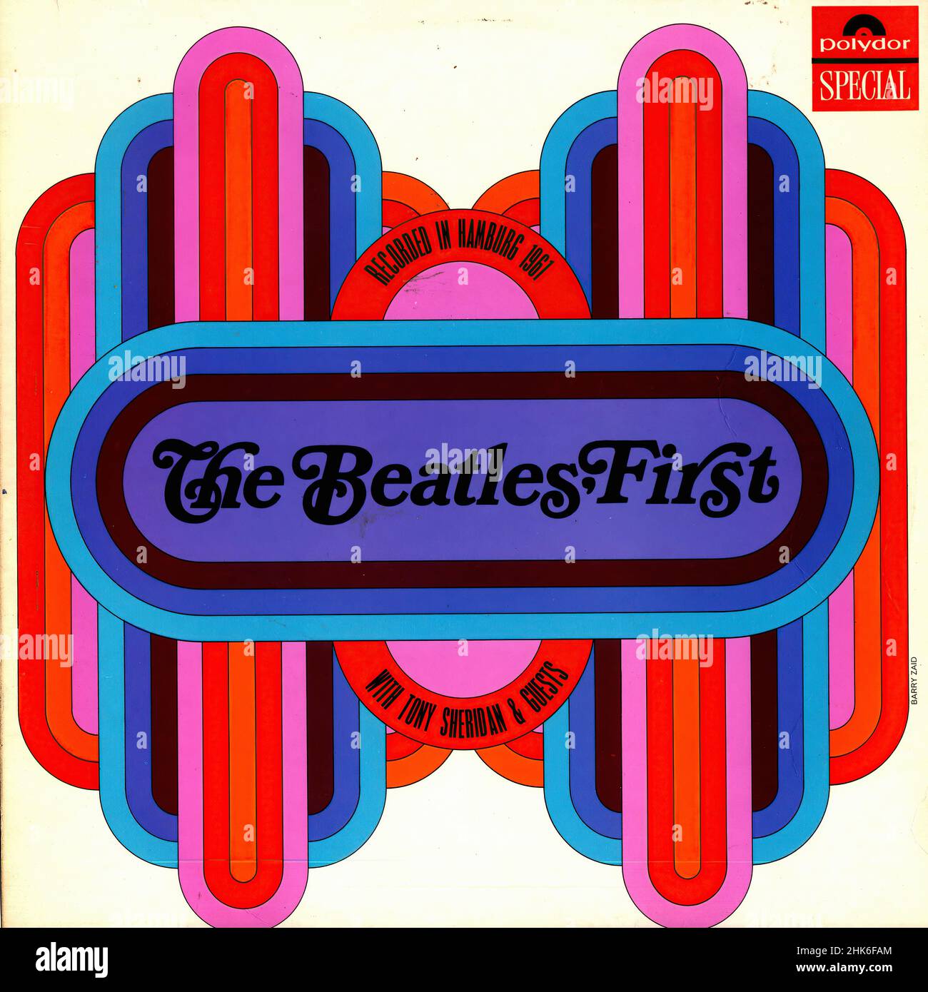 Vintage vinyl record cover - Beatles, The - The BBeatles' First - UK ...