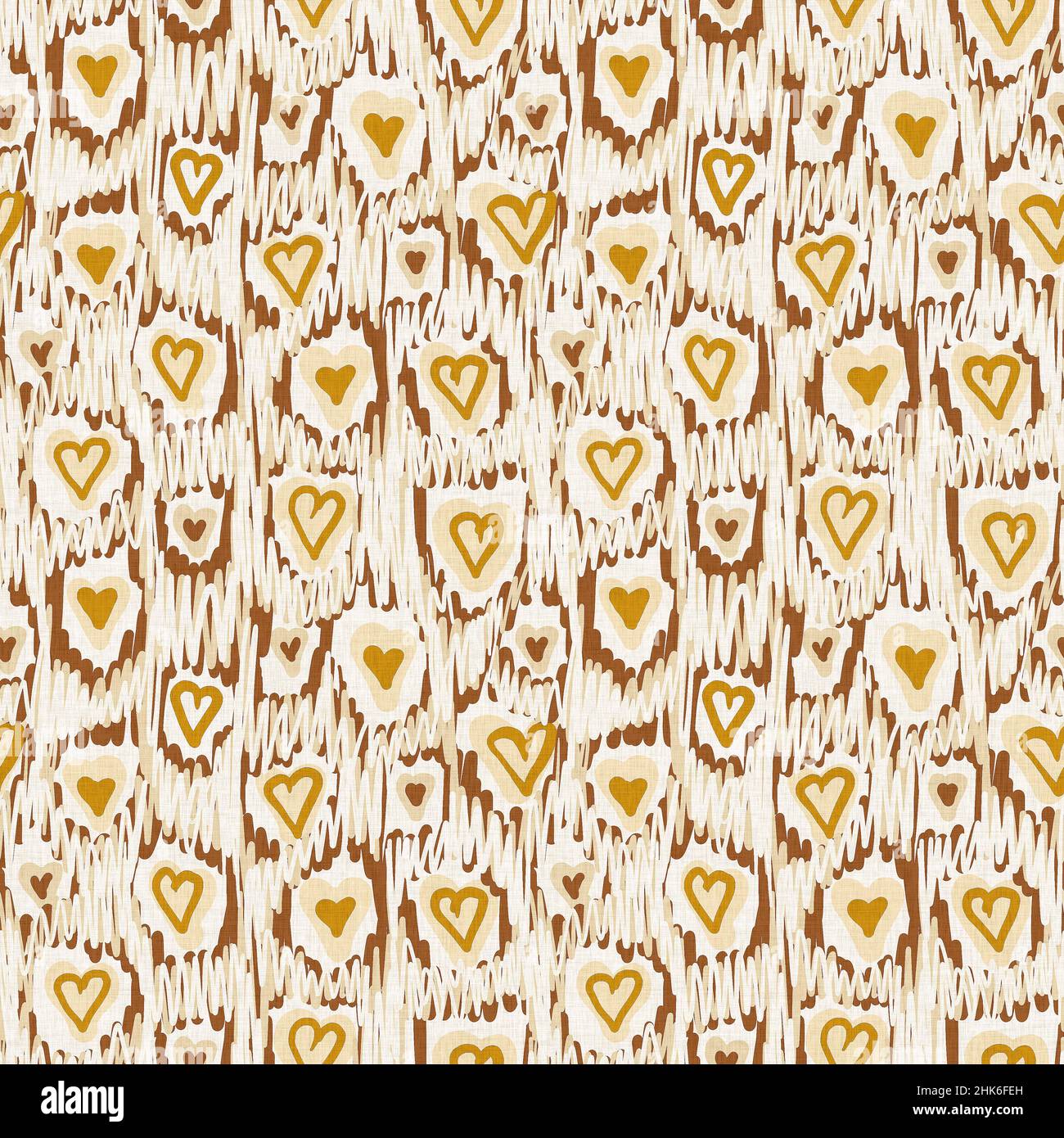 Gender neutral love heart seamless raster background. Simple whimsical ...