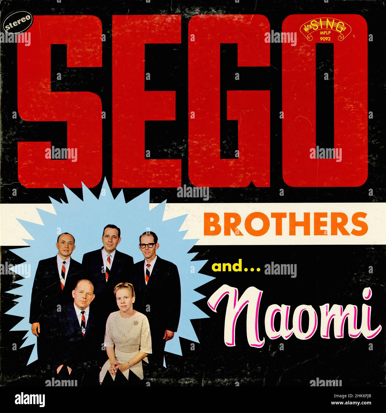 Sego Brothers ...and Naomi - Vintage American Christian Vinyl Album ...