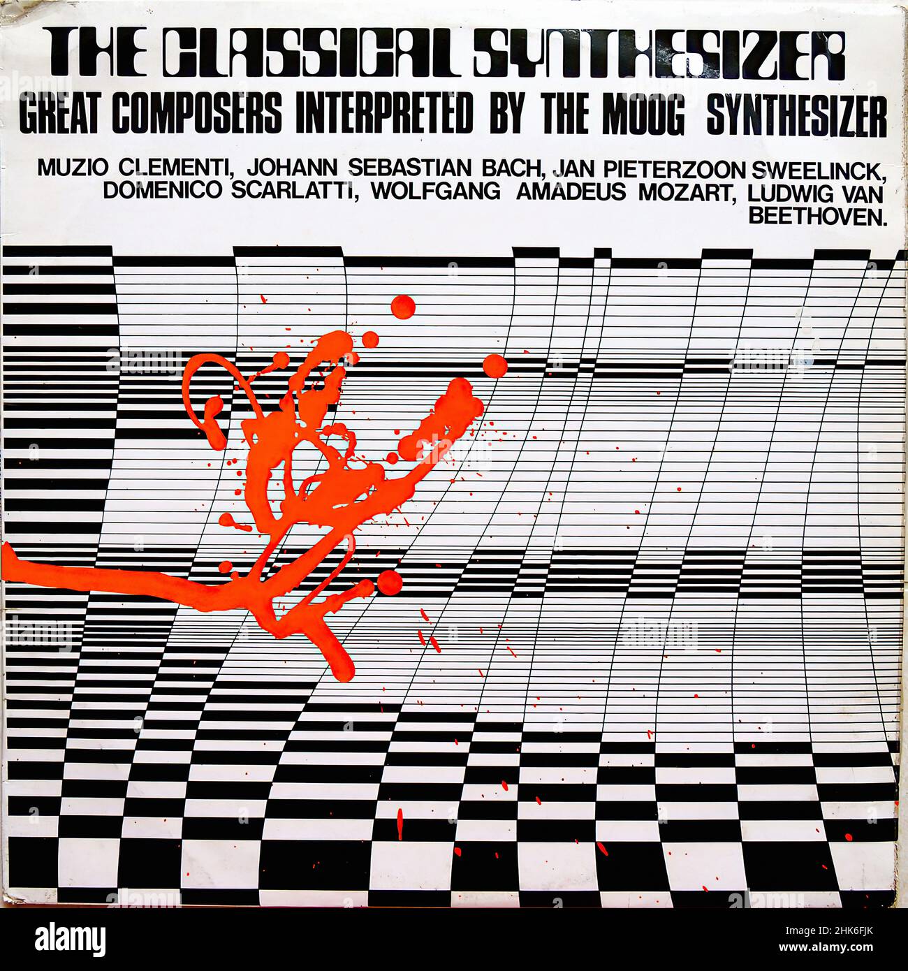 Vintage vinyl record cover - Moog - The Classical Synthesizer Stock ...