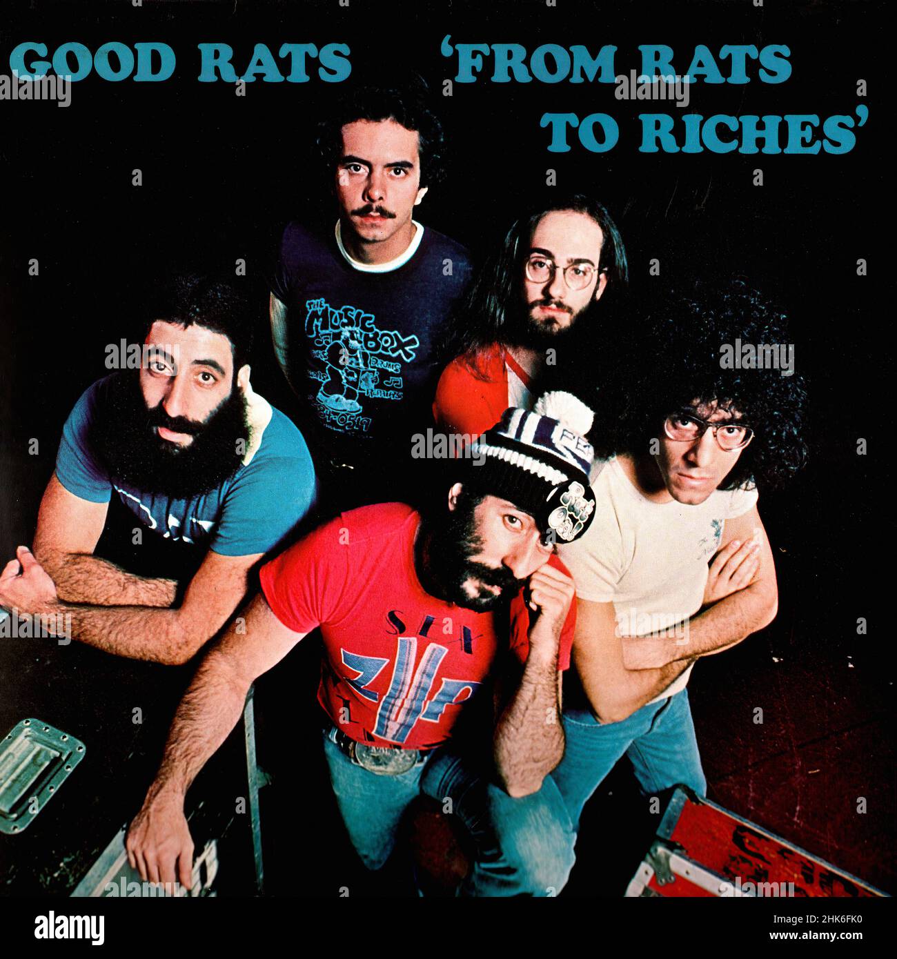 Vintage vinyl record cover - Good Rats - From Rats To Riches - Radar ...