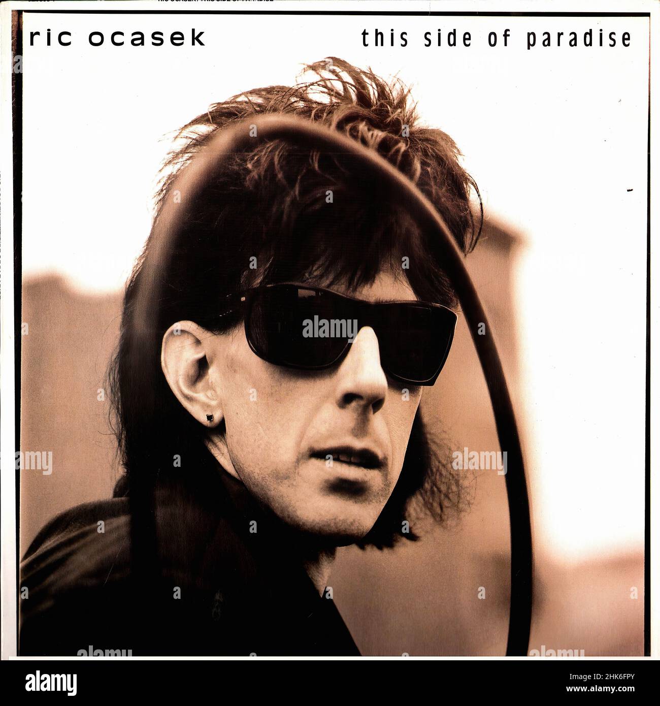 Vintage vinyl record cover - Ocasek, Ric - This Side Of Paradise - D ...