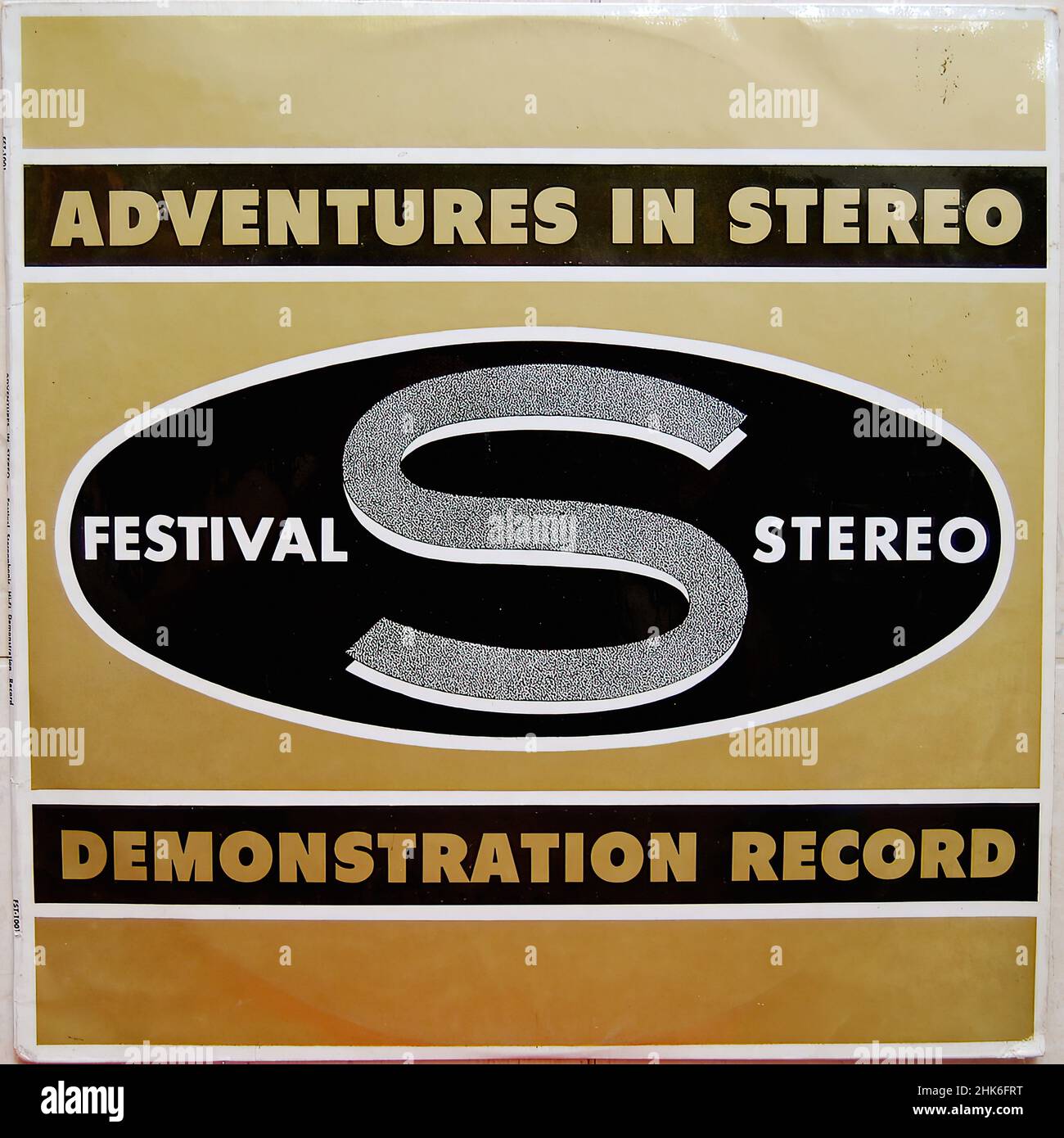 Vintage vinyl record cover - Hi Fidelity Stereo Test Record ...