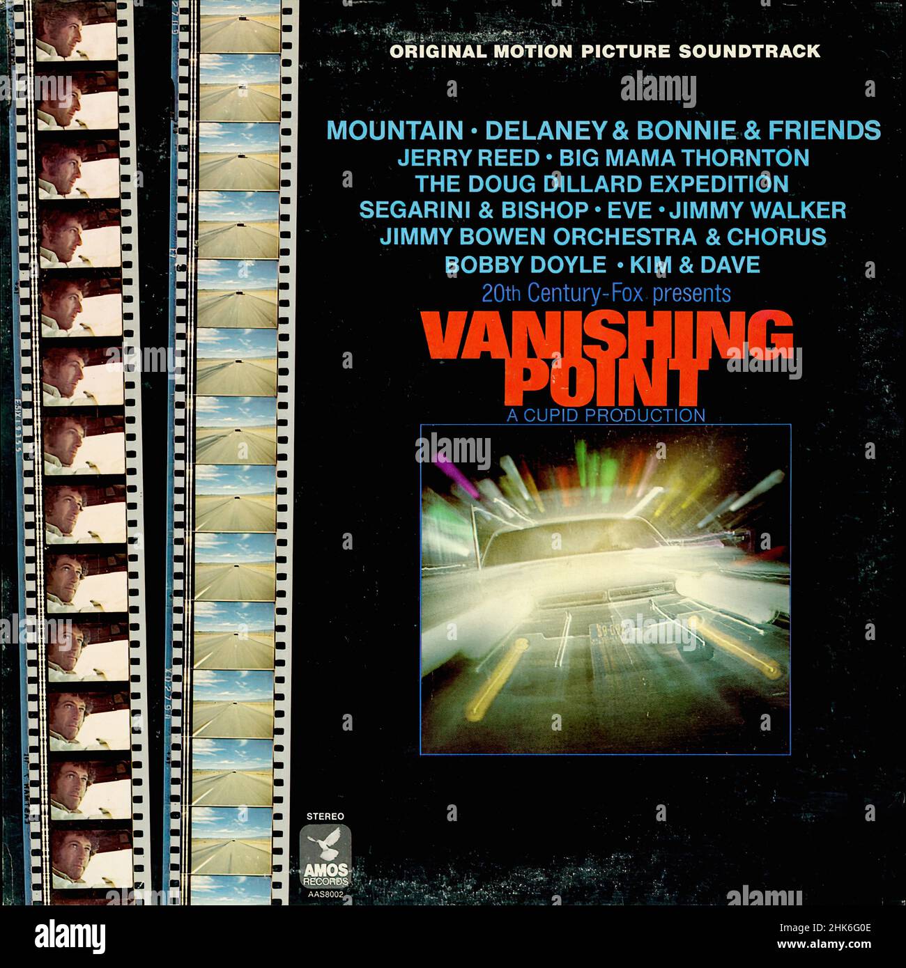 Vanishing Point - Vintage Soundtrack Vinyl Album Stock Photo - Alamy