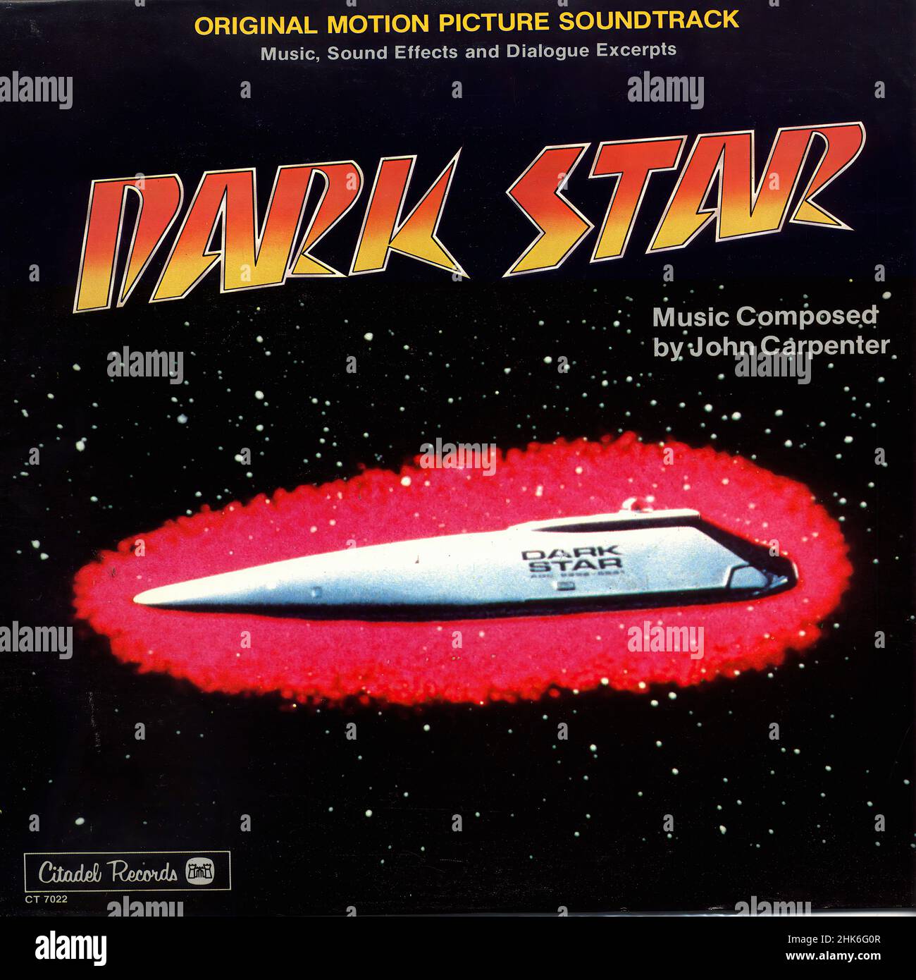 Vintage vinyl record cover - Dark Star - Citadel - US - 1980 Stock ...