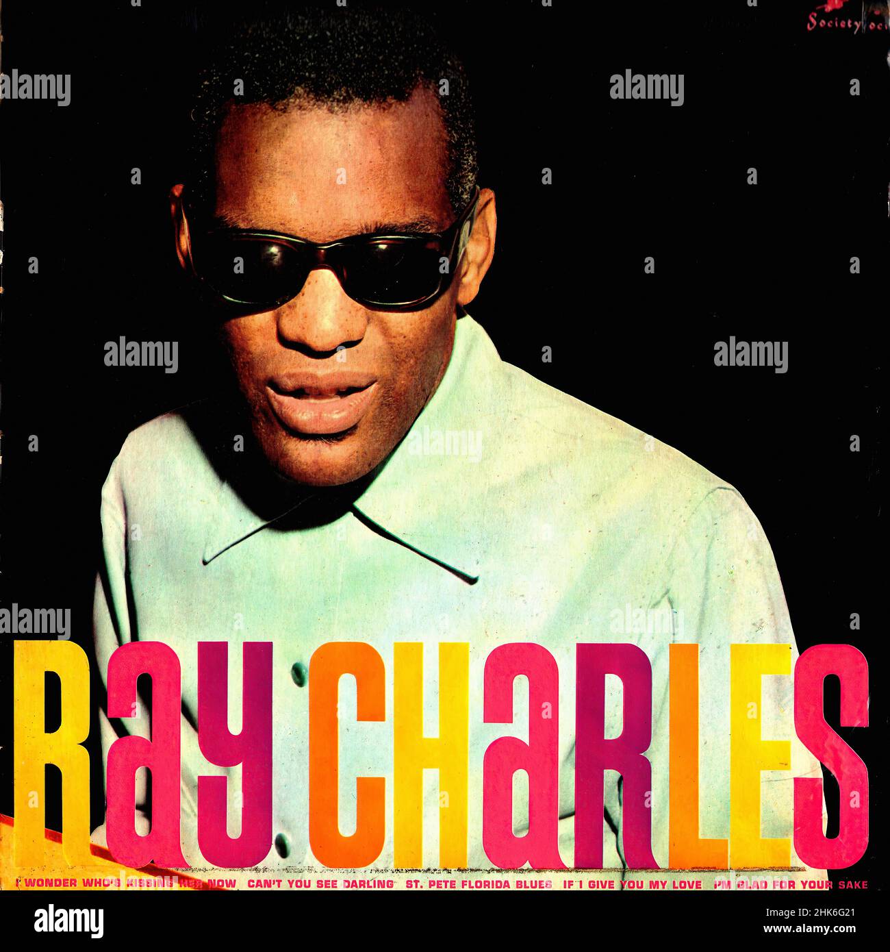 Vintage vinyl record cover - Charles, Ray - With The Hollywood All ...