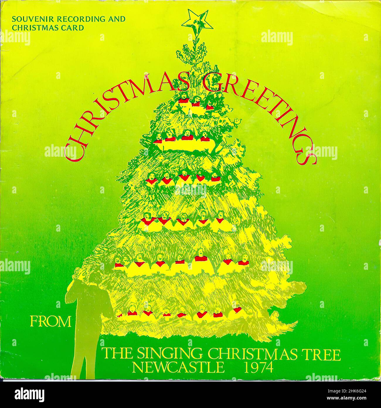 Vintage vinyl record cover - Flexi - Christmas Greetings - The Singing ...