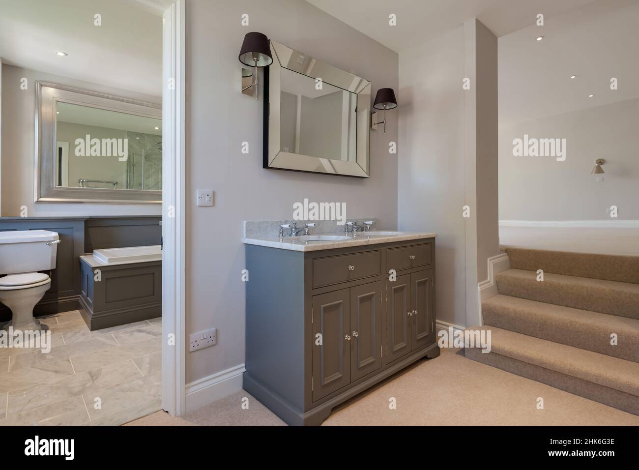 Sible Hedingham, Essex - May 10 2017: Luxurious classic styled split ...