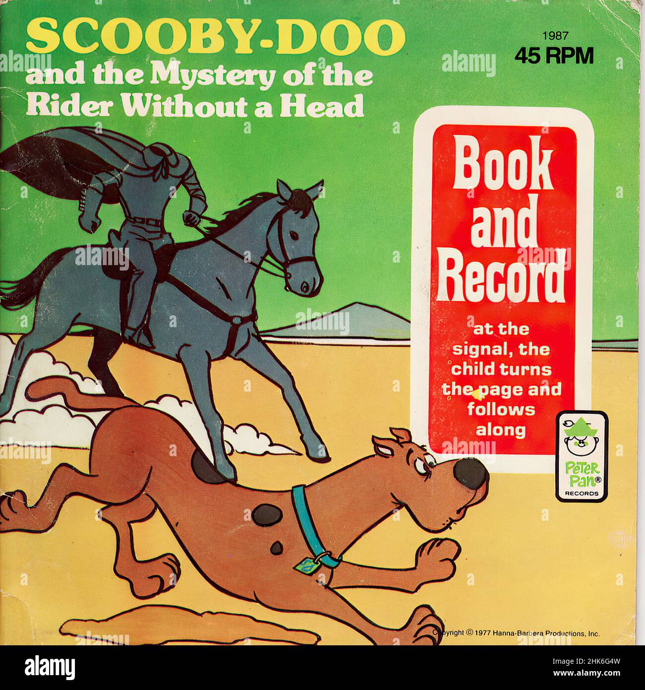 Vintage vinyl record cover - Childrens - Book and Record - Scooby Doo ...