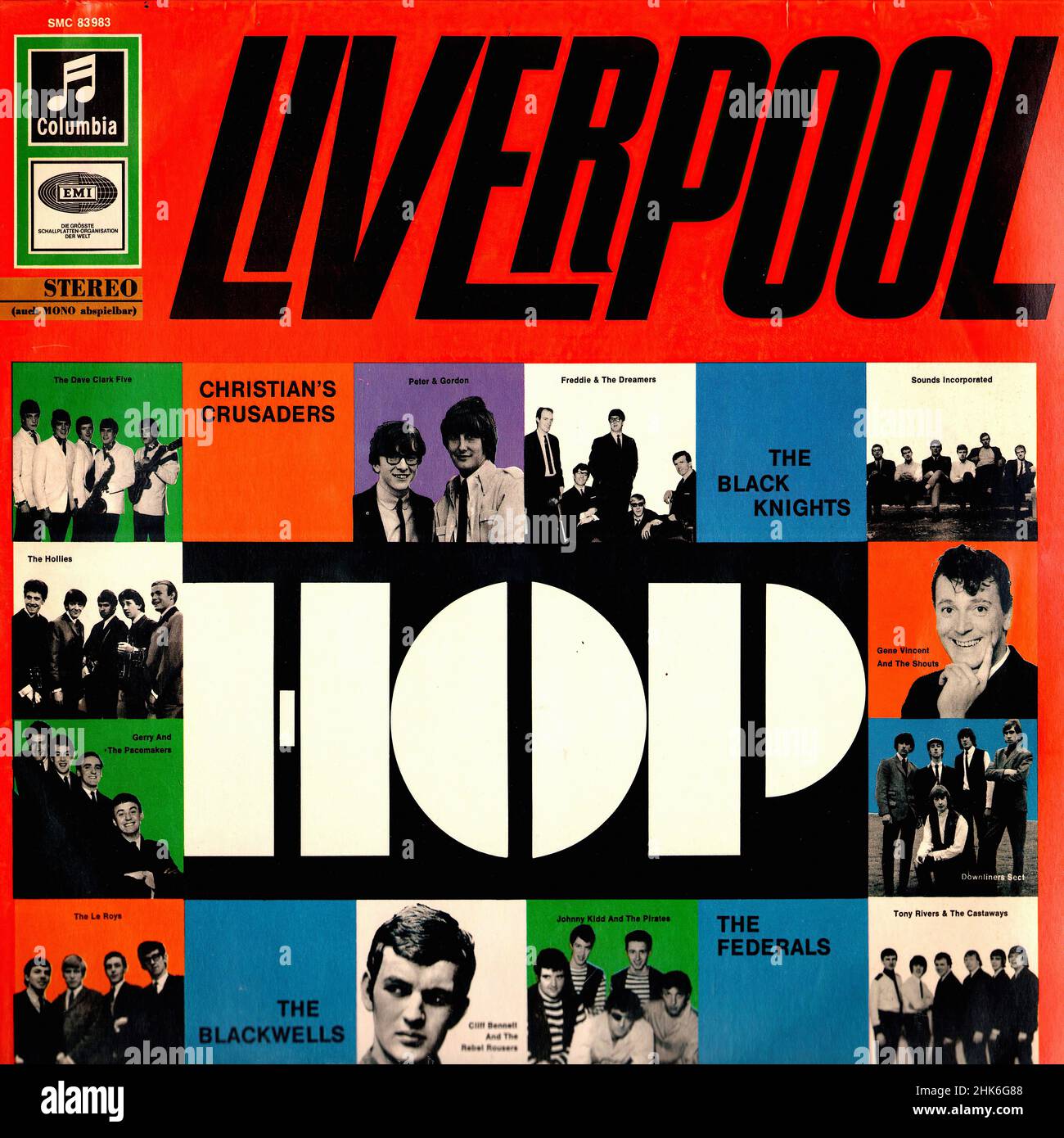 Vintage vinyl record cover - various Artists - Liverpool Hop - D - 1964 ...