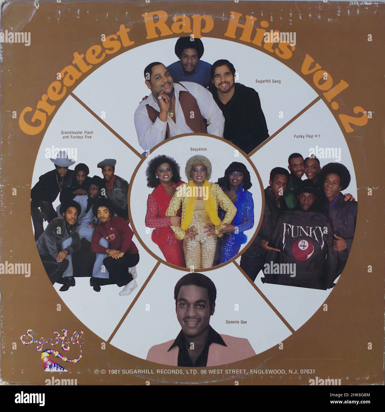 Vintage vinyl record cover - Sugar Hill - Raps Greatest Hits Volume 2 ...