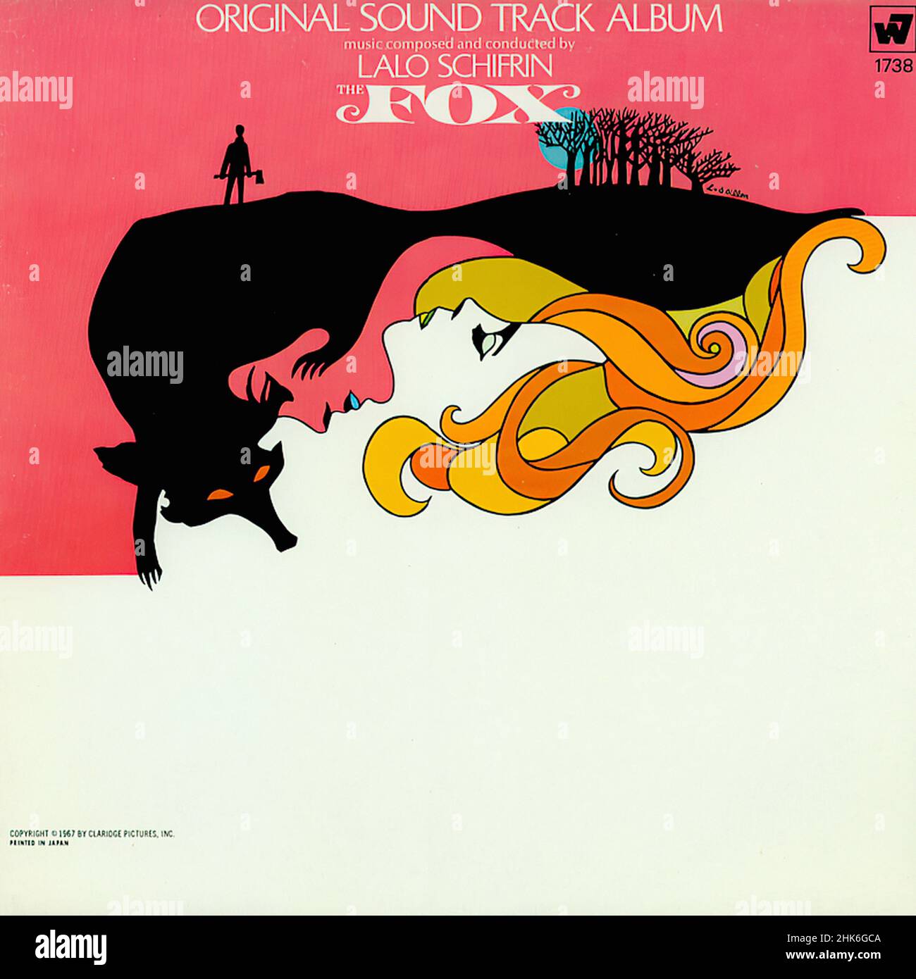 The Fox - Vintage Soundtrack Vinyl Album Stock Photo - Alamy