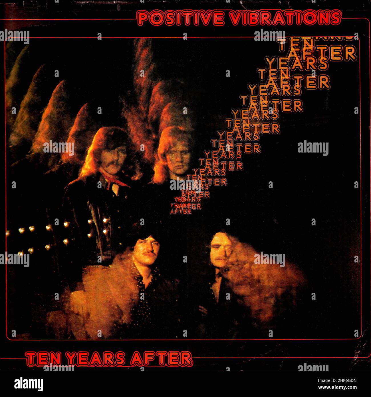 Vintage vinyl record cover - Ten Years After - Positive Vibrations - D ...