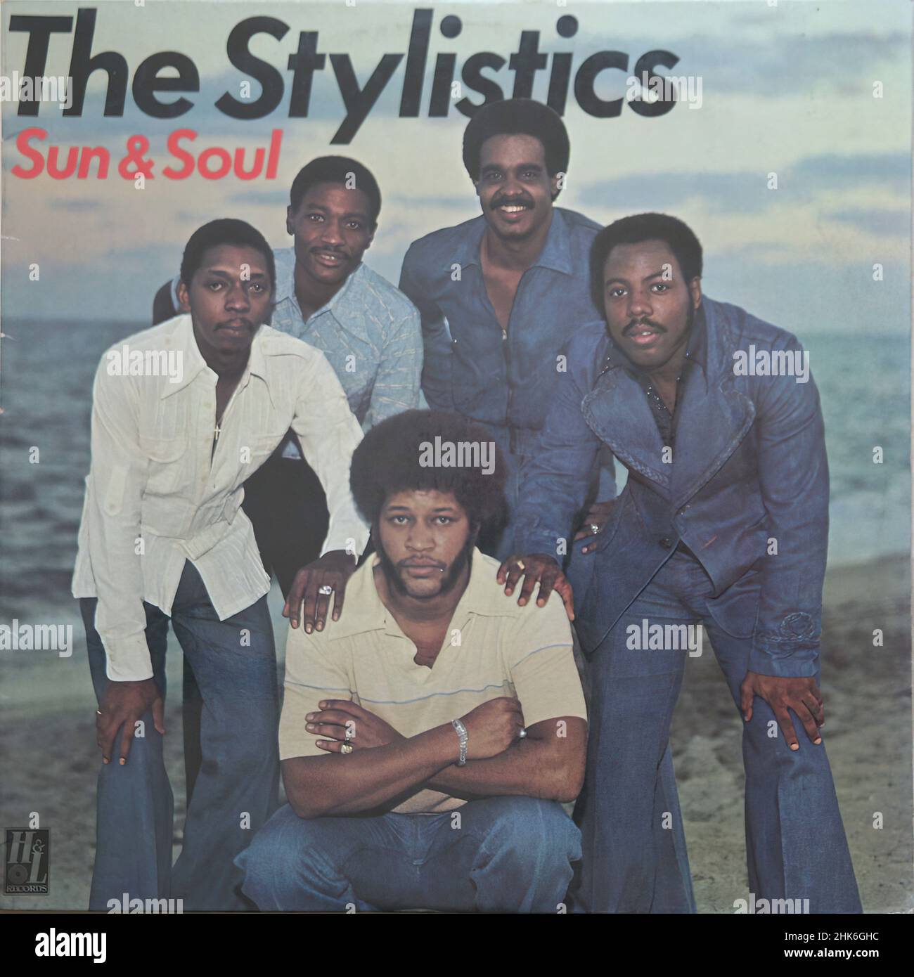Vintage vinyl record cover - The Stylistics Stock Photo - Alamy