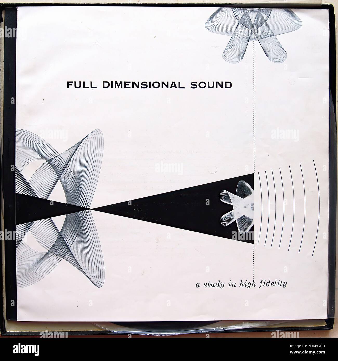 Vintage vinyl record cover - Hi Fidelity Stereo Test Record - Full ...