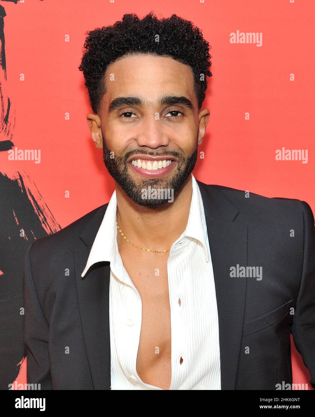 Jonathan Burke attends the opening of "MJ" The Michael Jackson Musical ...