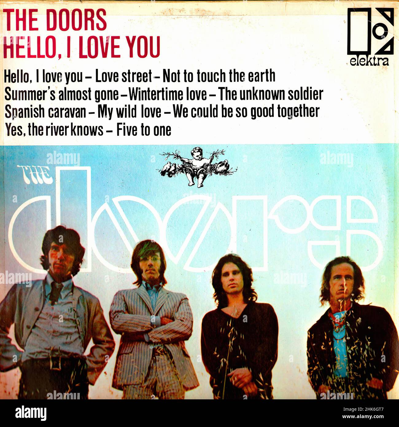 Vintage vinyl record cover - Doors, The - Hello, I Love You - NL - 1968 ...