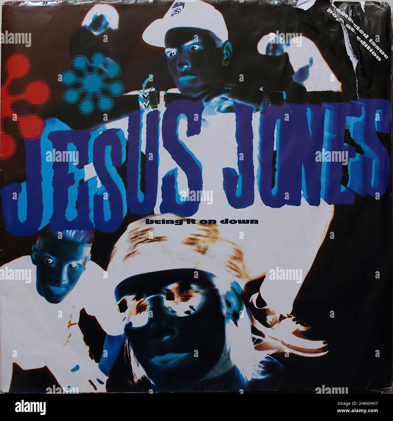 Vintage vinyl record cover - Jesus Jones 00001 Stock Photo - Alamy