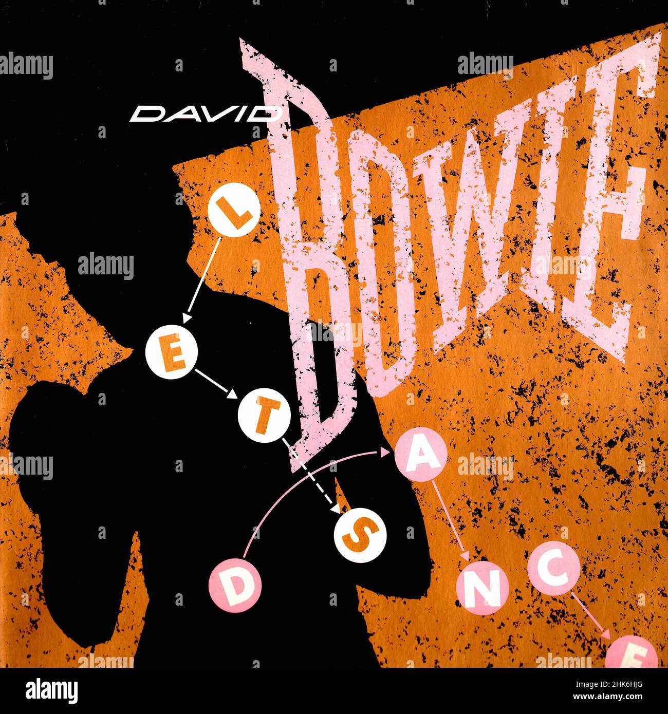 Vintage vinyl record cover - Bowie, David - Let's Dance - D - 1983 k ...