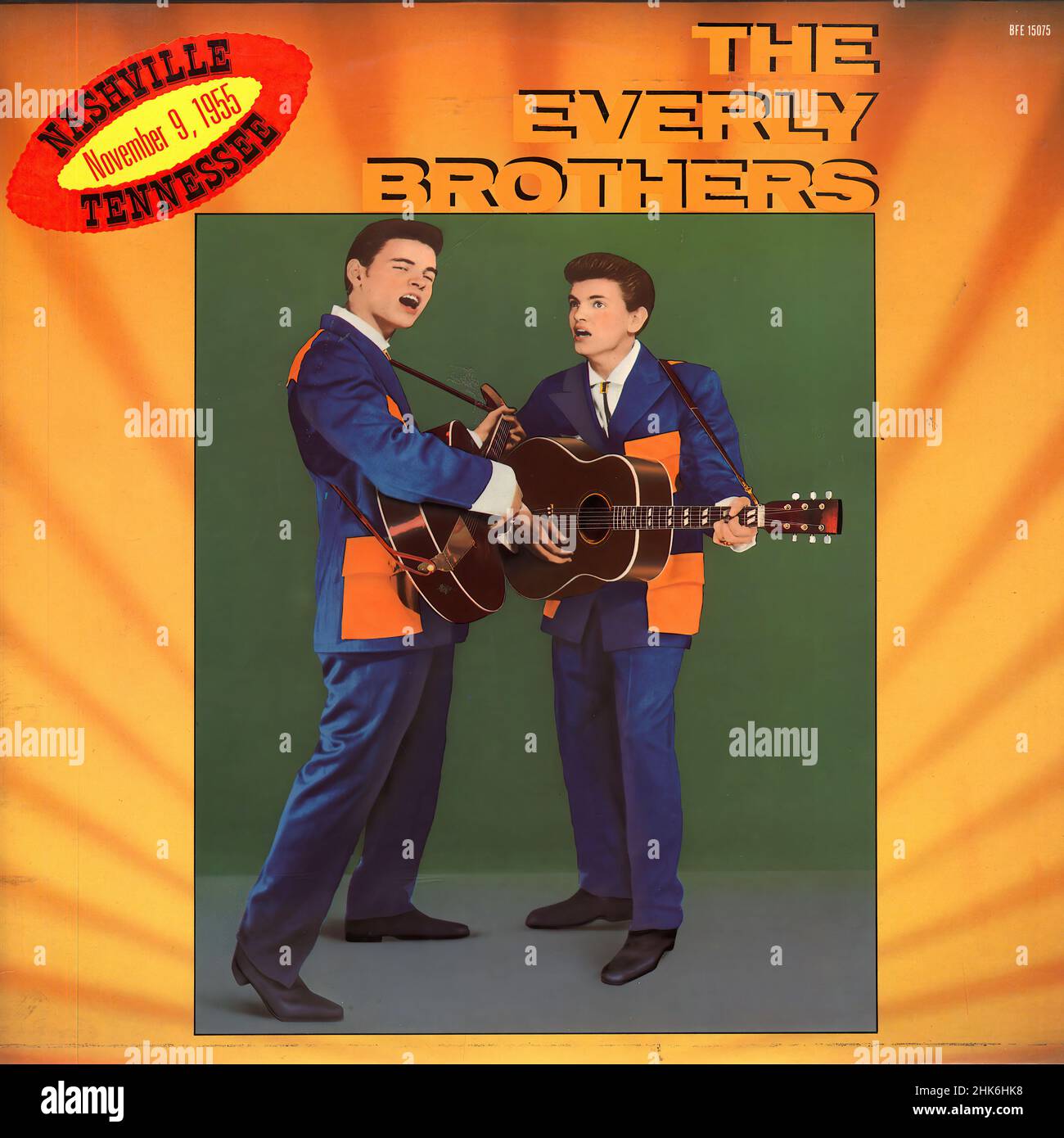 Vintage vinyl record cover - 1981 - Everly Brothers - Nashville ...