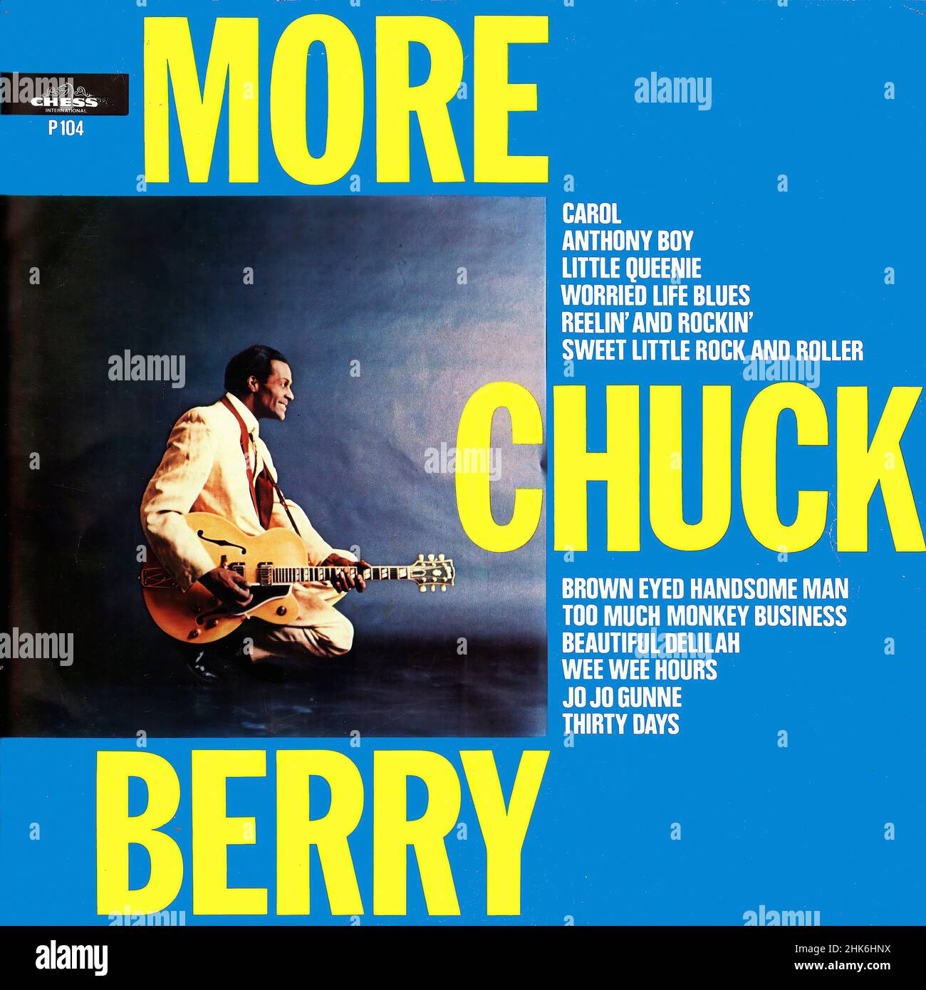 Vintage vinyl record cover - Berry, Chuck - More - NL - 1964 Stock ...