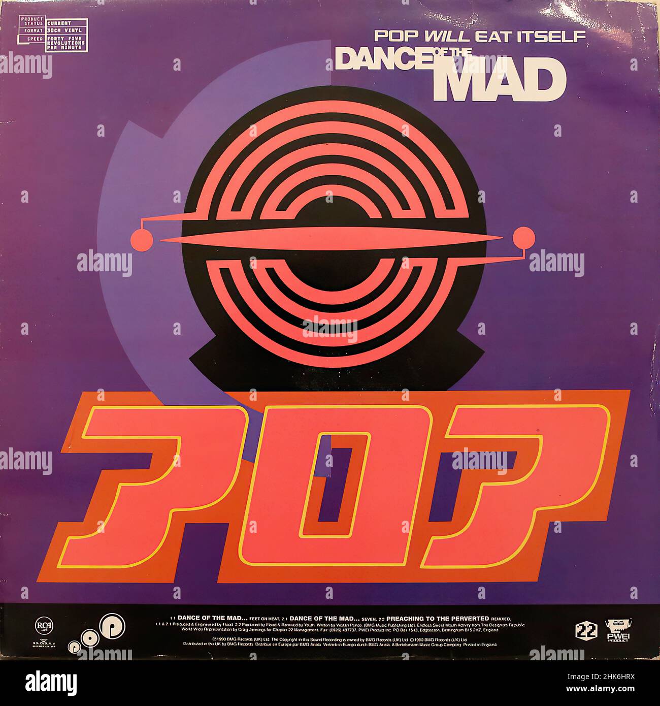 Vintage vinyl record cover - PWEI 00003 Stock Photo - Alamy