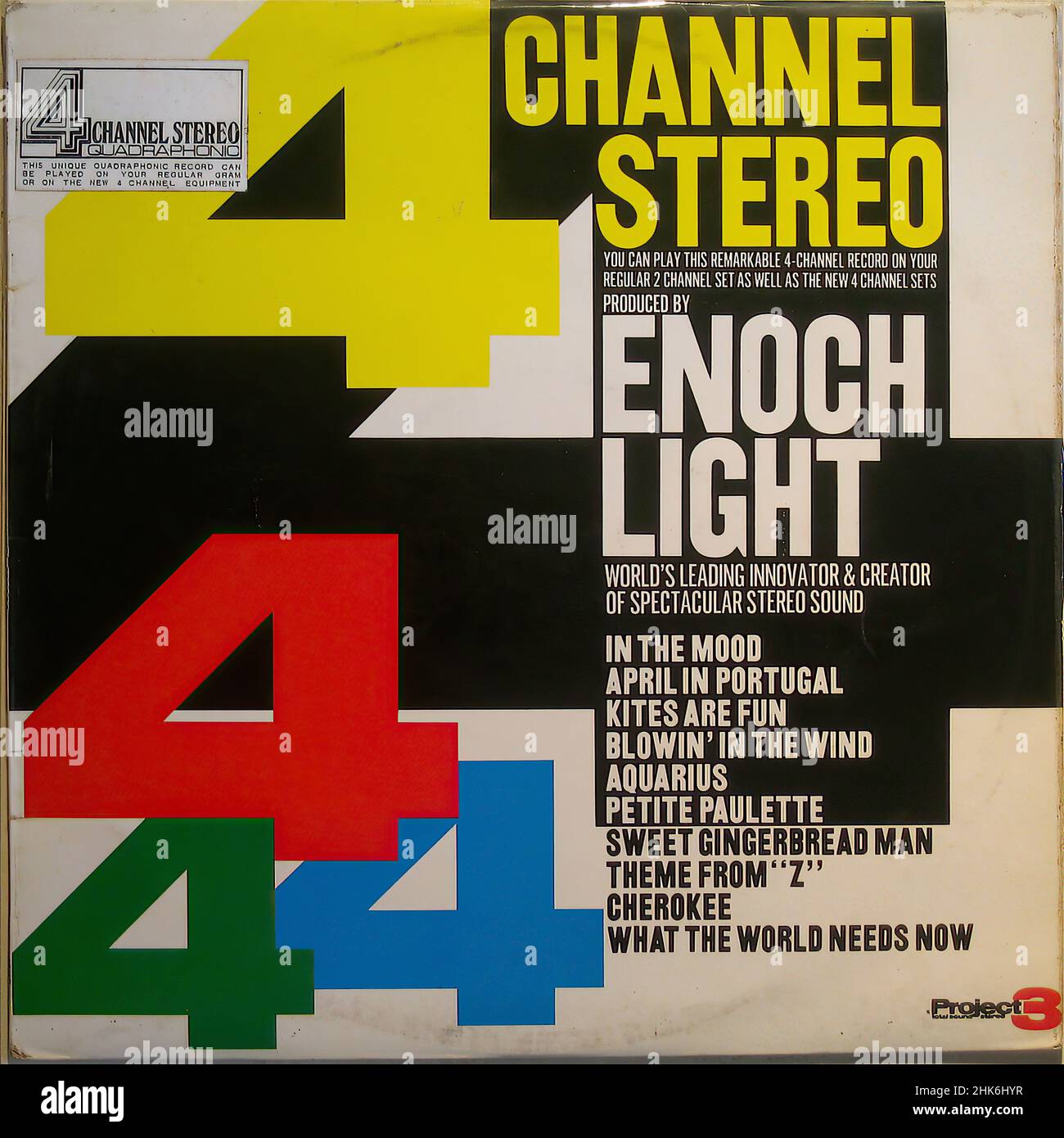 Vintage vinyl record cover - Enoch Light & The Light Brigade - 4 ...