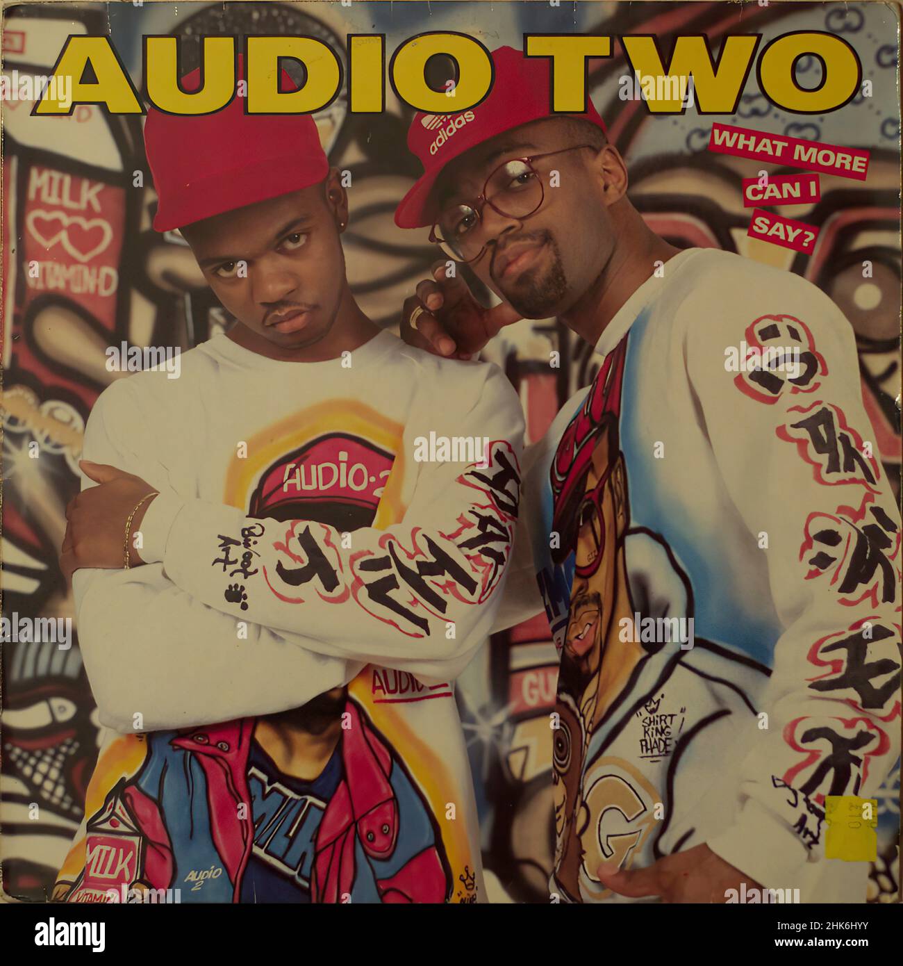 Vintage vinyl record cover - Audio Two - What More Can I Say [1988 ...