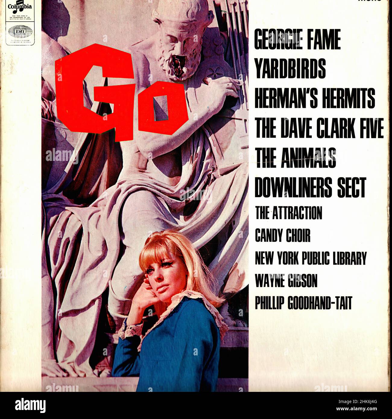 Vintage vinyl record cover - Various Artists - Go... With An All Star ...