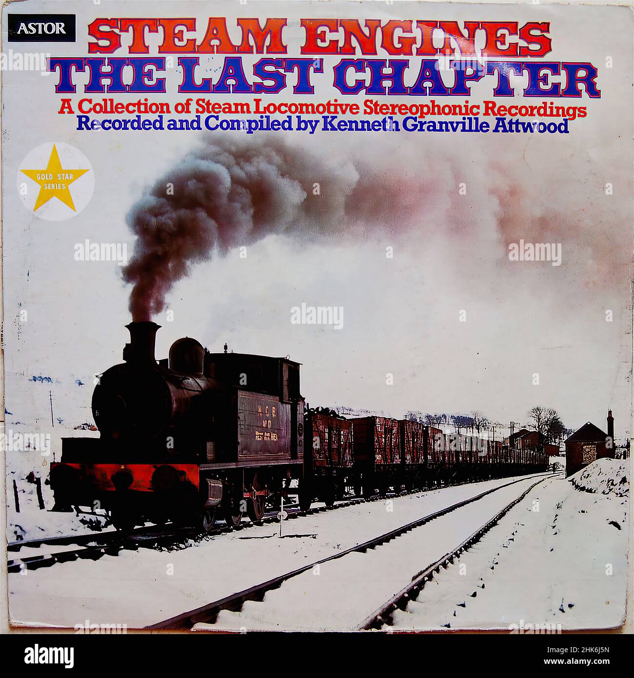 Vintage vinyl record cover - Steam Engines - The Last Chapter Stock ...