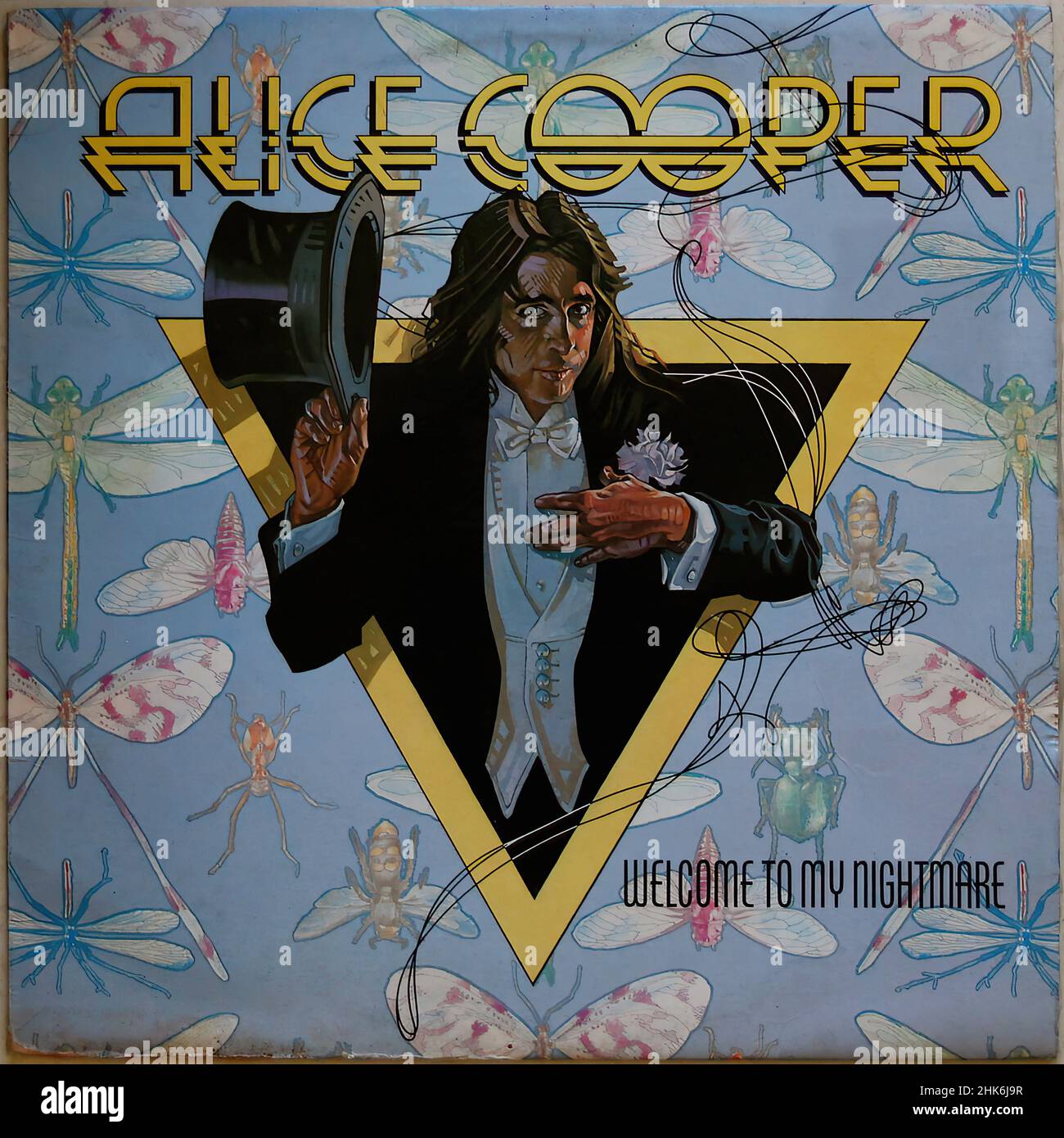 Vintage vinyl record cover - Alice Cooper - Welcome To My Nightmare ...