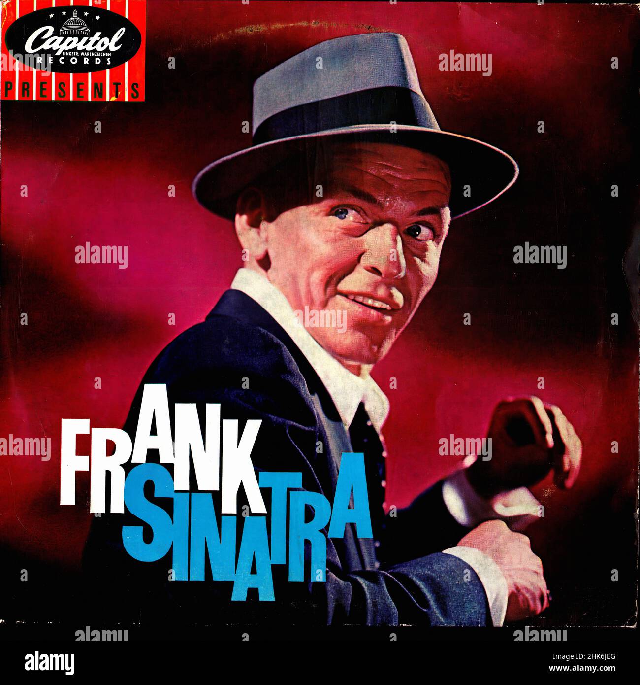 Vintage vinyl record cover - Sinatra, Frank - Capitol Presents - 10Inch ...