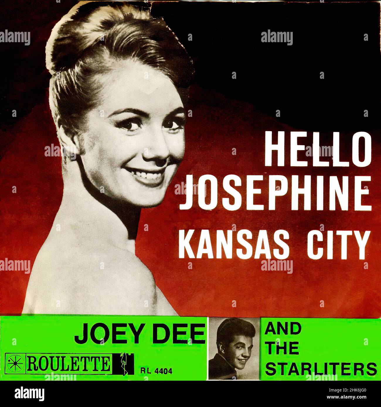 Vintage vinyl record cover - Dee, Joey - Hello Josephine - D - 1962 ...