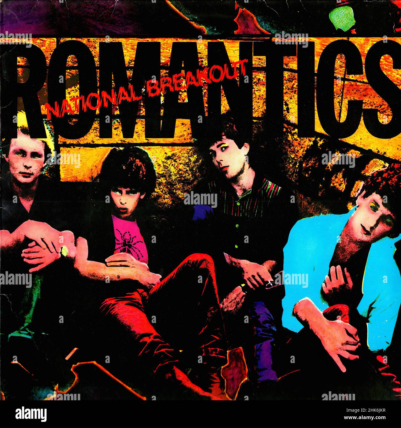 Vintage vinyl record cover - Romantics, The - 2 - National Breakout ...