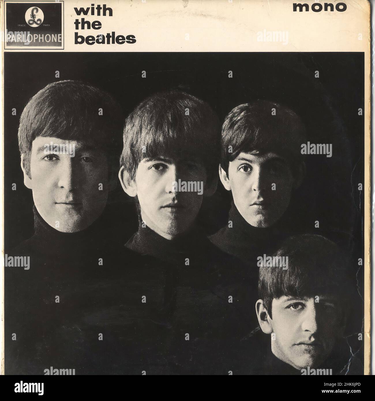 Vintage vinyl record cover - 1963 - Beatles, The - With The Beatles ...