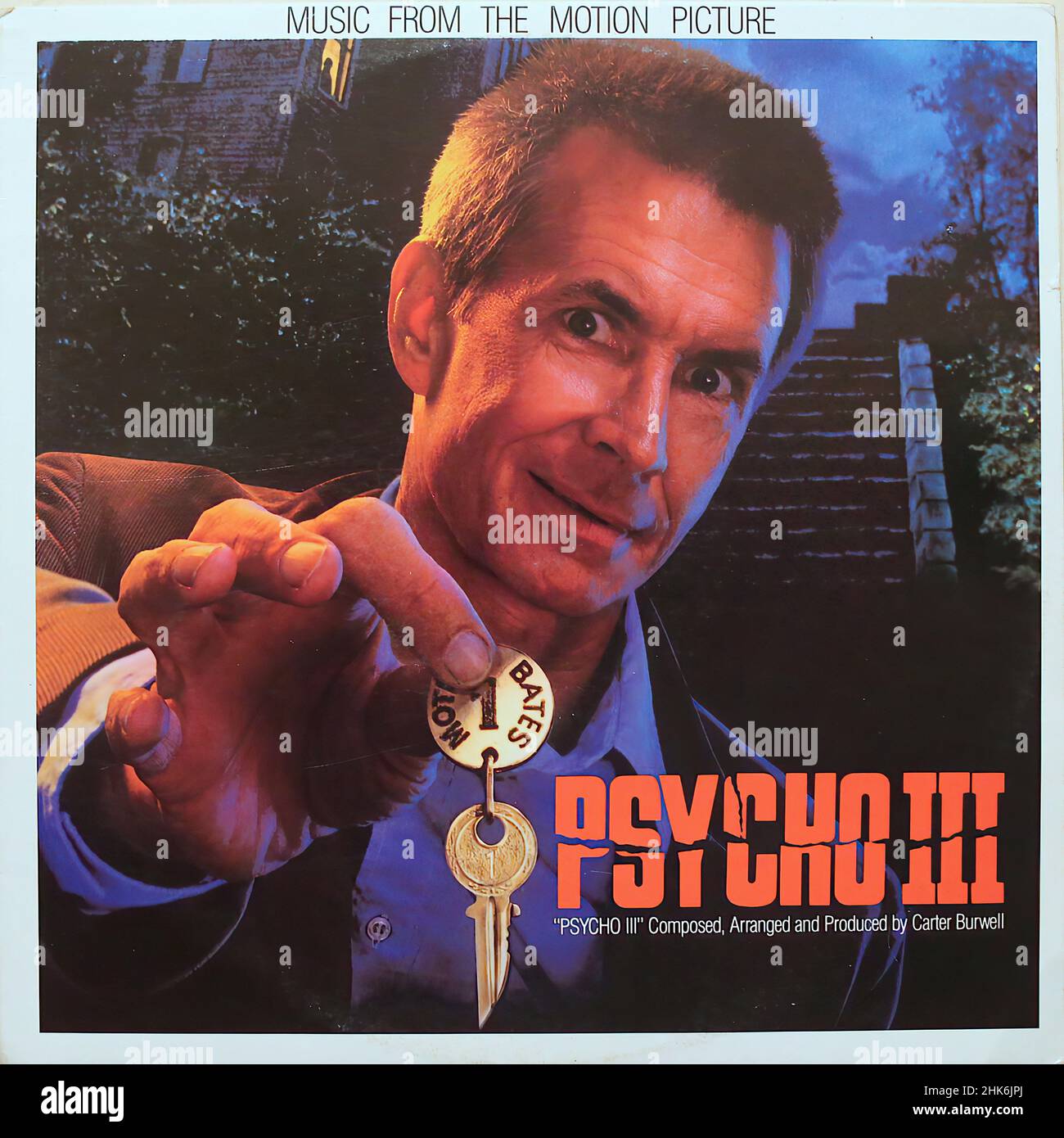 Vintage vinyl record cover - Psycho III 00001 Stock Photo - Alamy