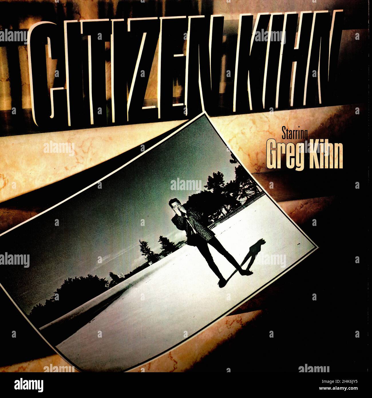Vintage vinyl record cover - Kihn, Greg - Citizen Khin - D - 1985 Stock ...