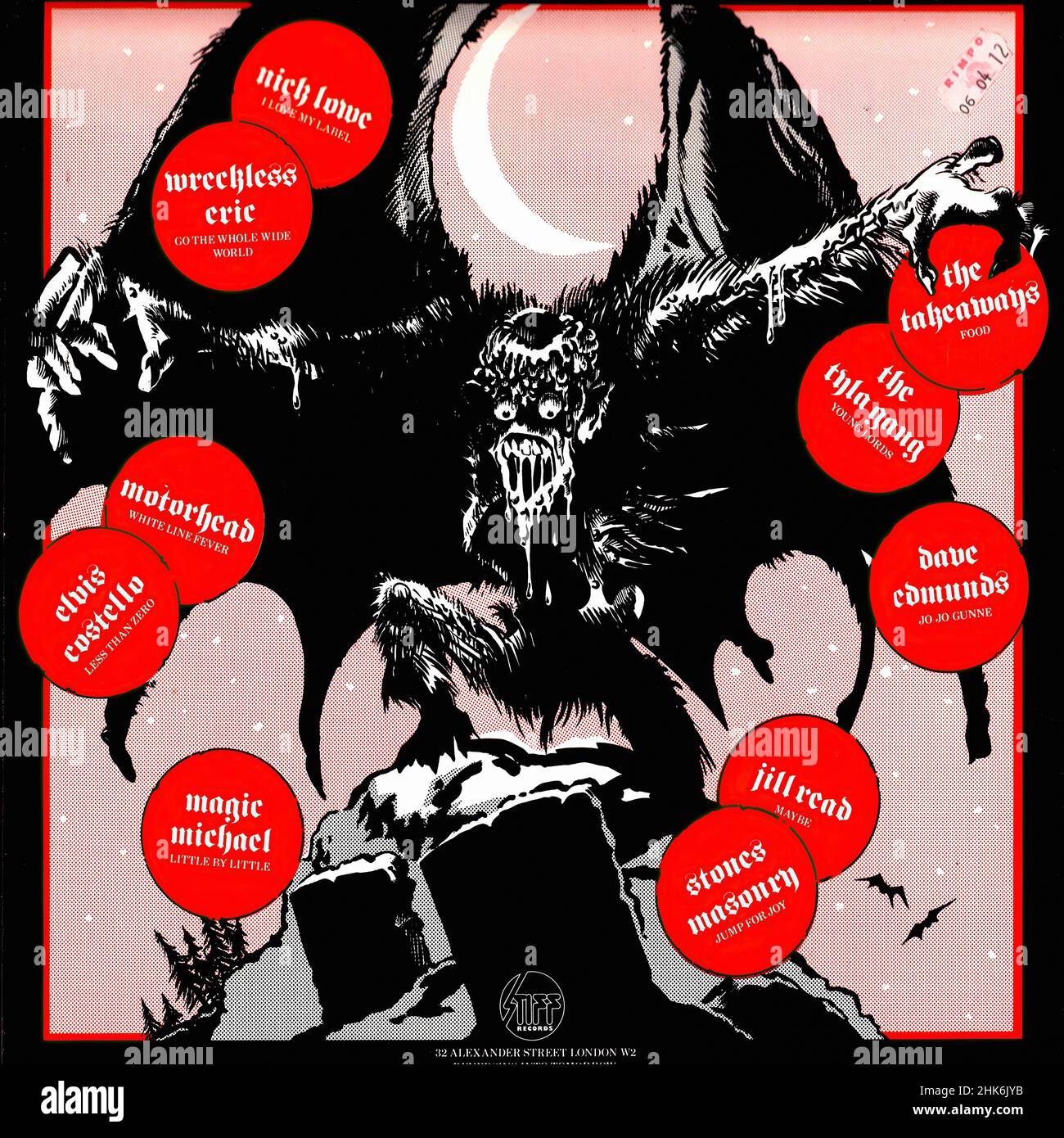 Vintage vinyl record cover - Various - A Bunch Of STIFF - SEEZ 2 - UK ...