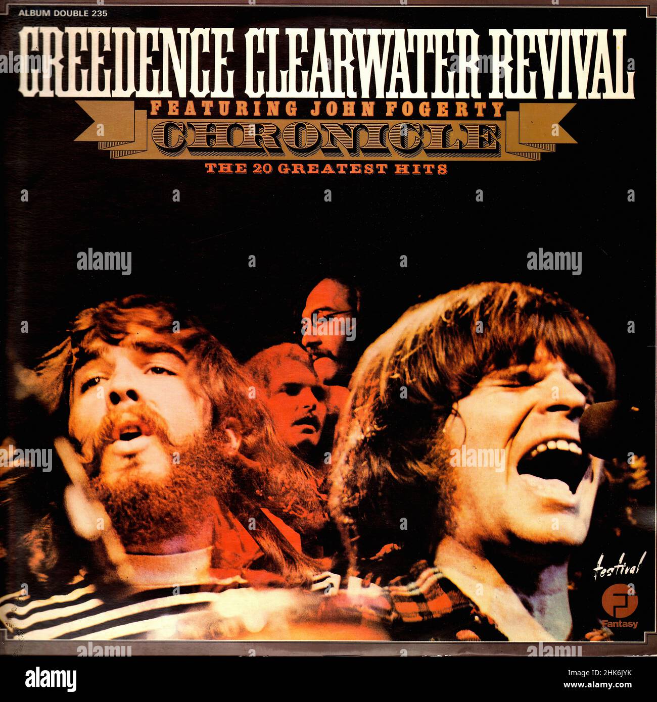 Vintage vinyl record cover - Creedence Clearwater Revival - Chronicle ...