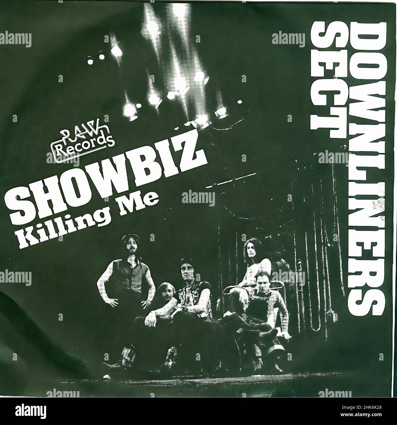 Vintage vinyl record cover - Downliners Sect - Showbiz - RAW 10 - UK ...