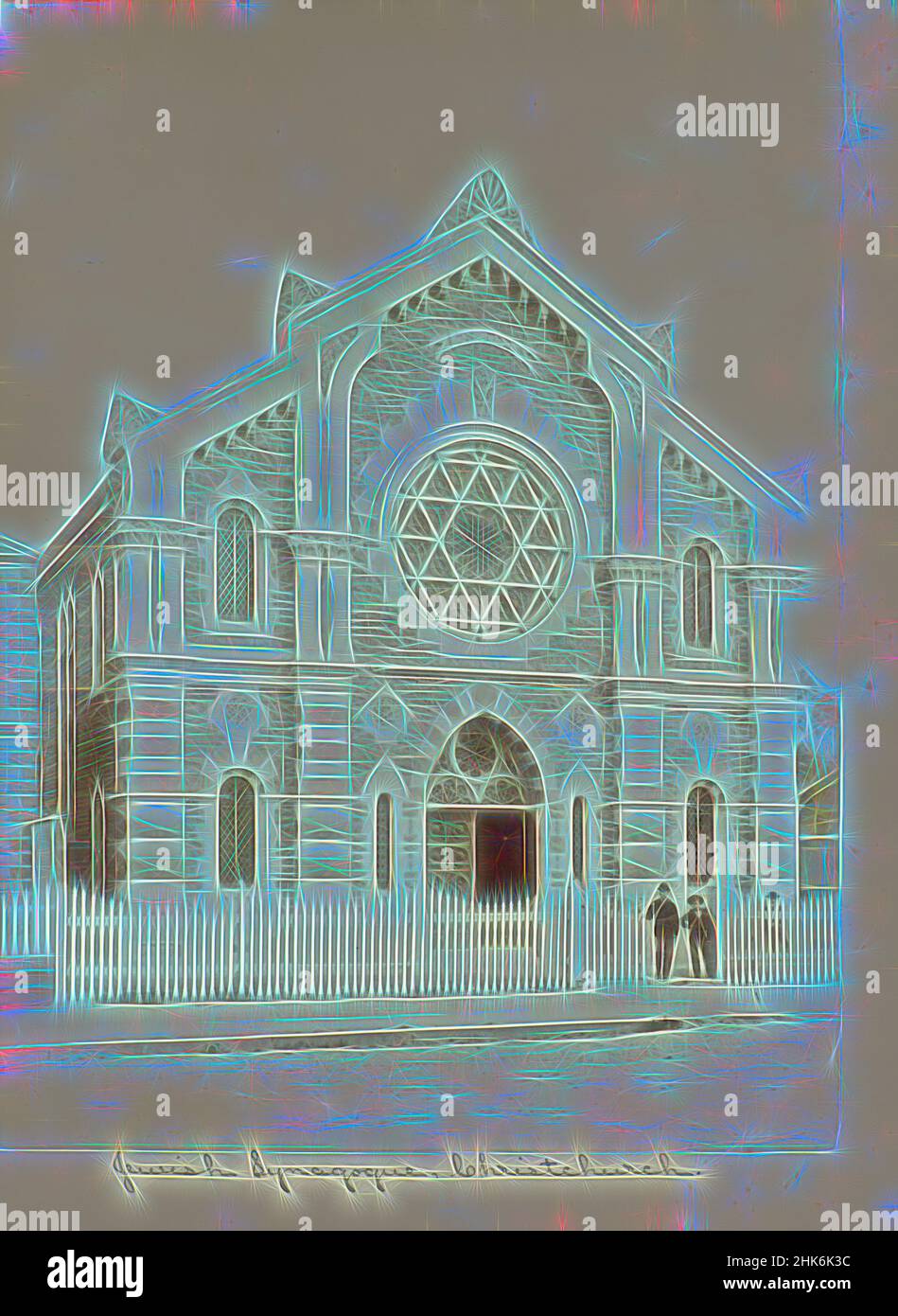 Inspired by Jewish Synagogue, Christchurch. From the album: New Zealand ...