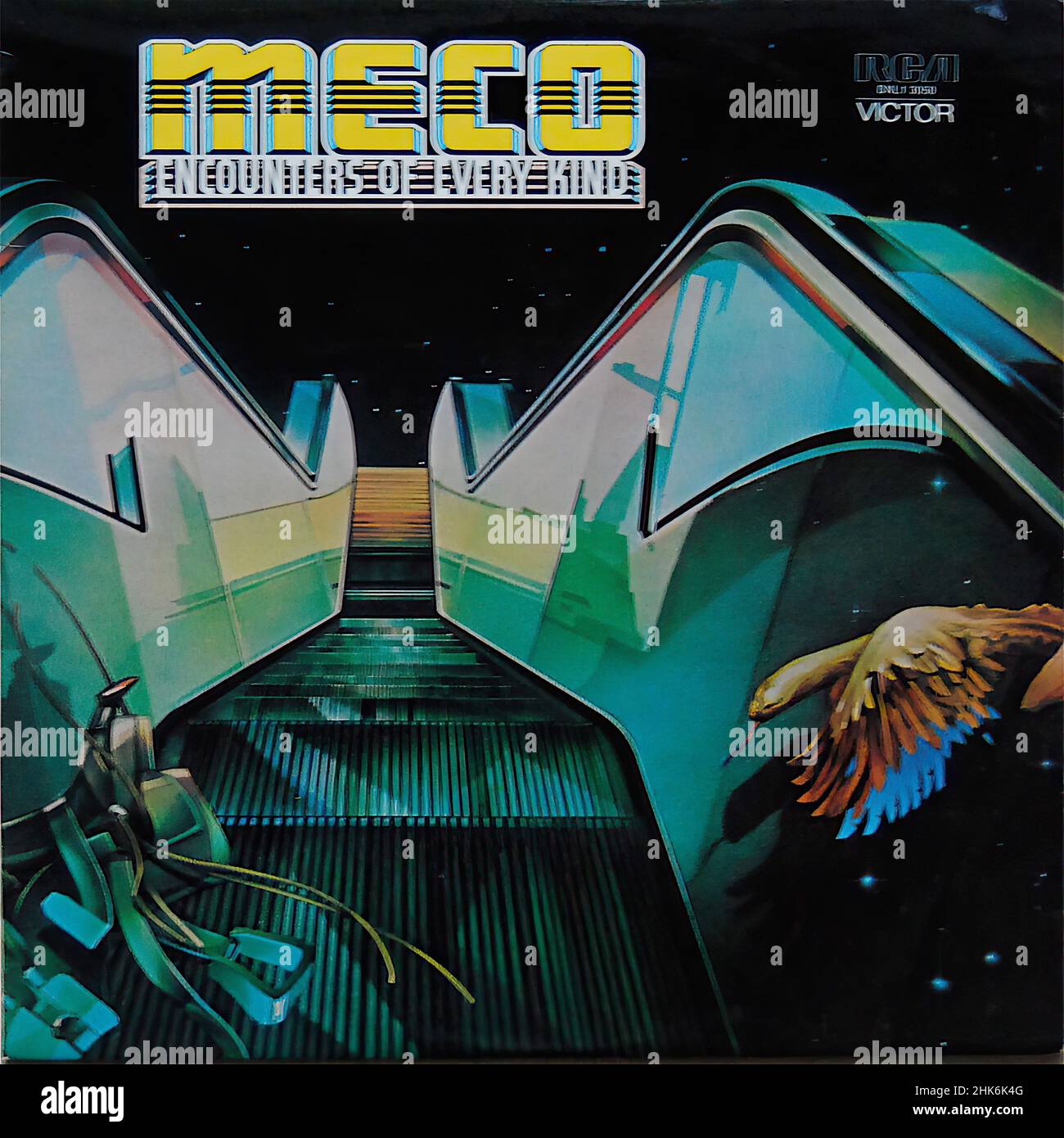 Vintage vinyl record cover - Meco - Encounters Of Every Kind Stock ...