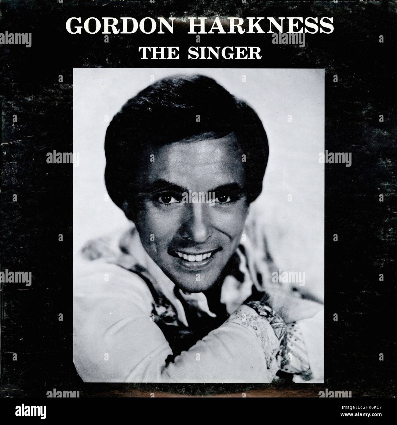 The Singer - Vintage Vinyl Album Stock Photo - Alamy