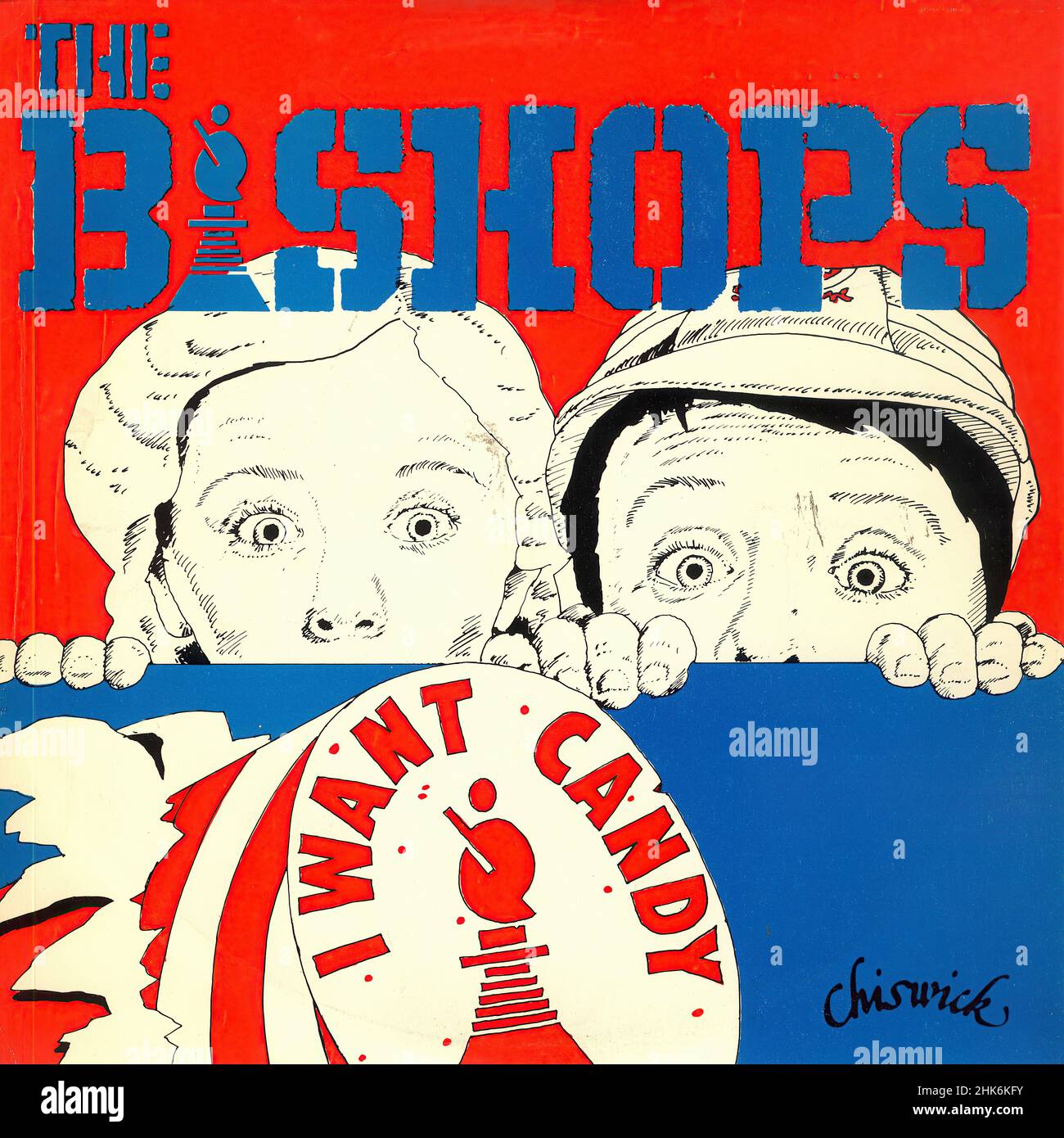 Vintage vinyl record cover - Count Bishops, The - I Want Candy - 10 ...